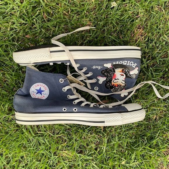 Converse New With Tags Sailor Jerry HighTop Converse Chuck Taylors ...