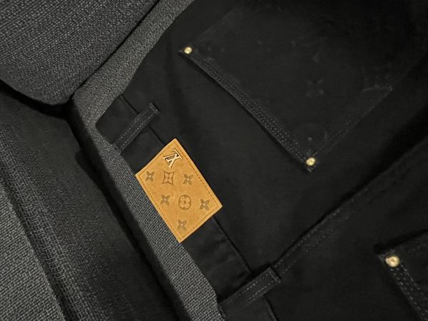 Louis Vuitton Louis Vuitton Carpenter Pants Black | Grailed