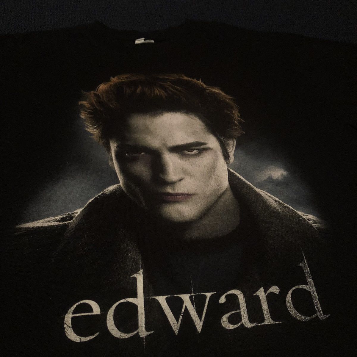 Movie × Vintage Vintage 2008 Twilight Edward Face Graphic Logo Promo ...