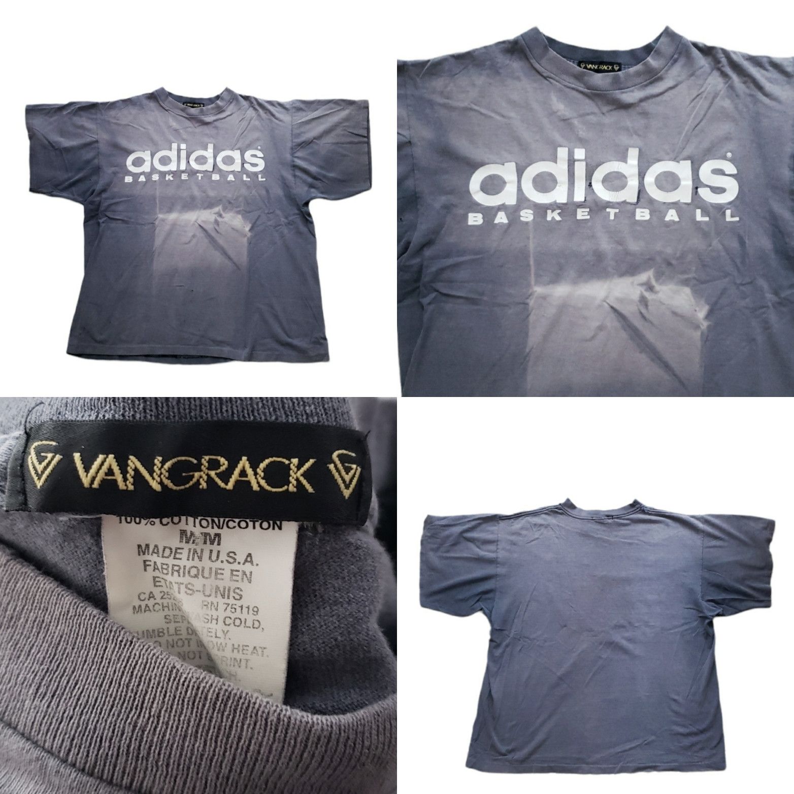 Adidas × Streetwear × Vintage VTG Rare Vangrack Adidas Basketball ...