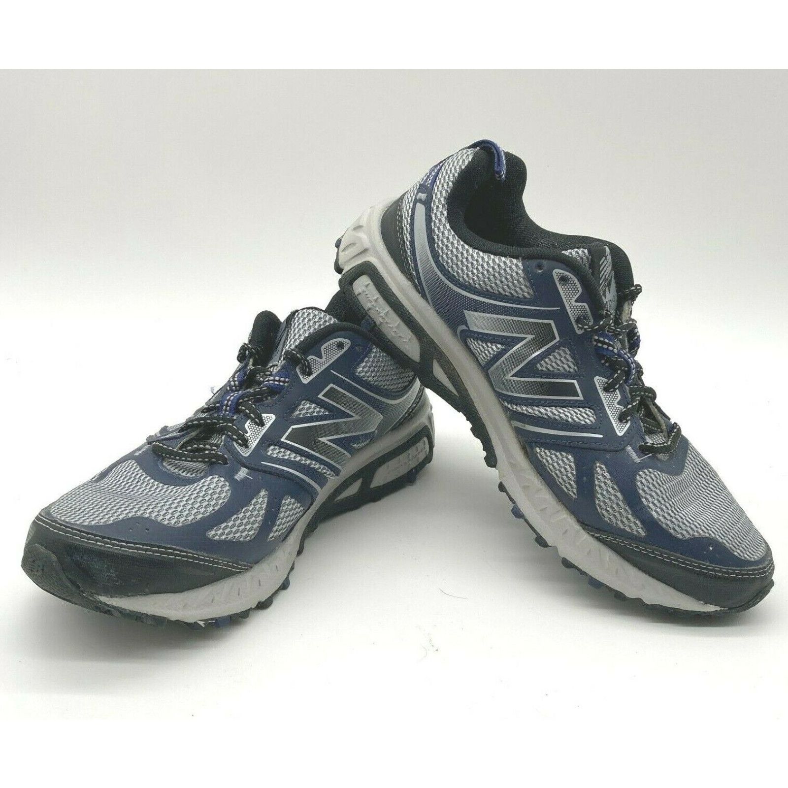 New Balance Men's Size 8 New Balance All Terrain Blue/Silver Athletic ...