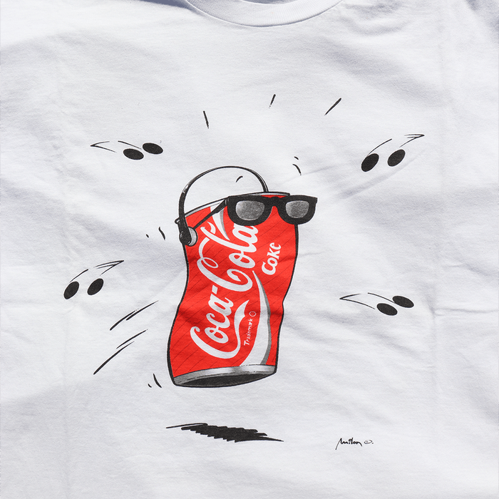 Vintage VINTAGE 80'S COCA COLA DANCING CAN SHIRT | Grailed
