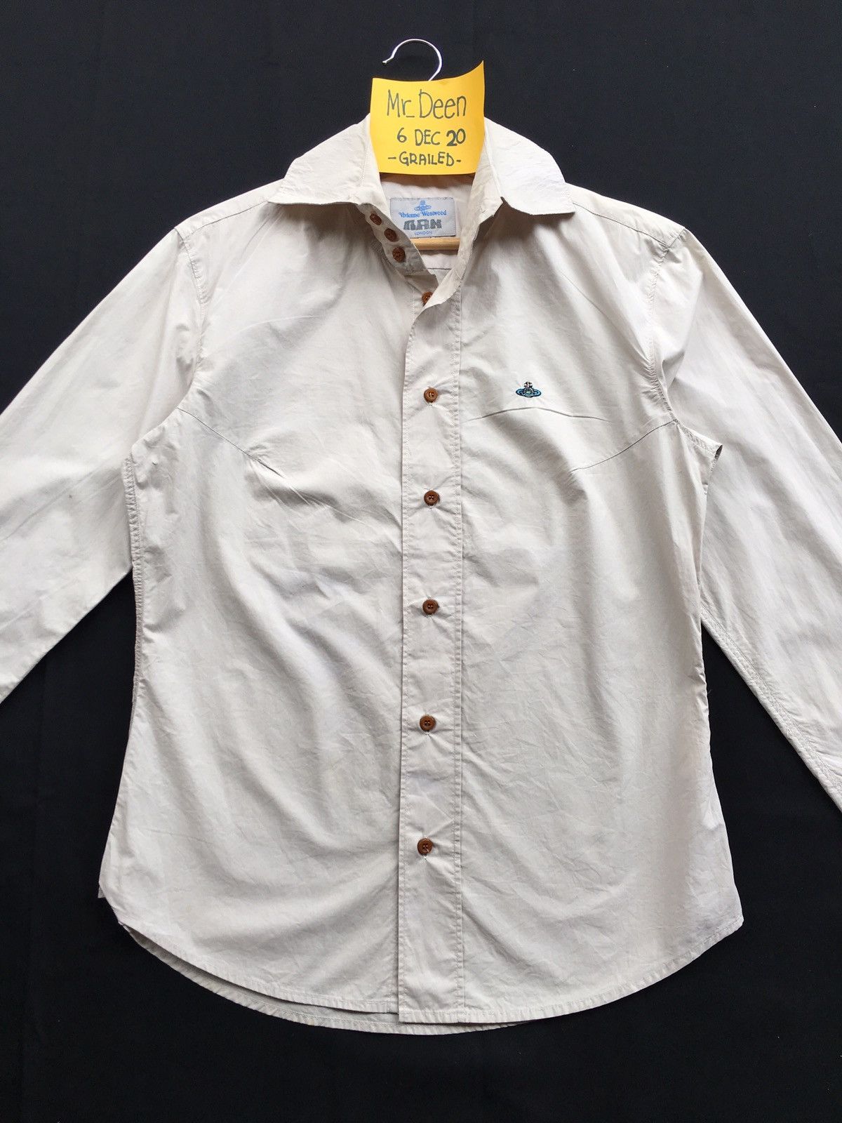 Vivienne Westwood Vintage Vivienne Westwood Buttons Up Shirt Small Logo ...