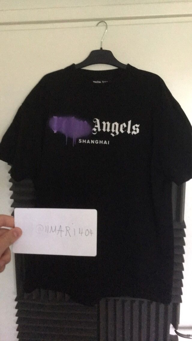 Palm Angels Palm Angels Spray Paint Shanghai T Shirt | Grailed
