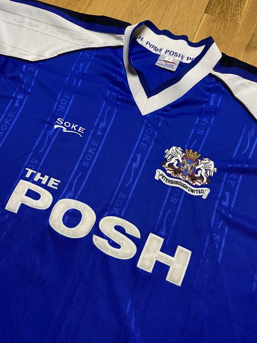Vintage Soka 2000 - 2001 Peterborough United home football shirt | Grailed
