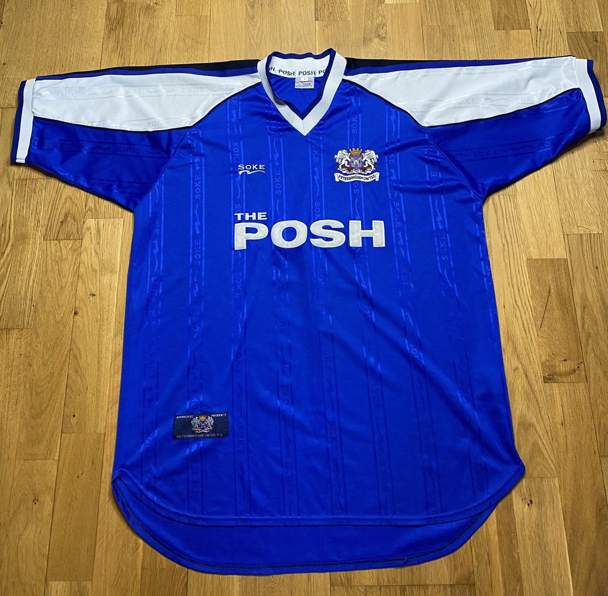 Vintage Soka 2000 - 2001 Peterborough United home football shirt | Grailed