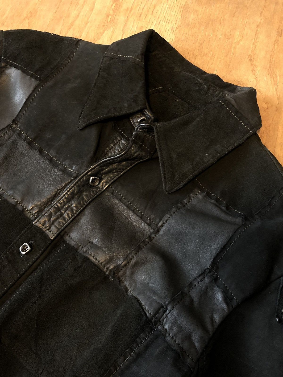 Isamu Katayama Backlash Japan Patchwork Leather | Grailed