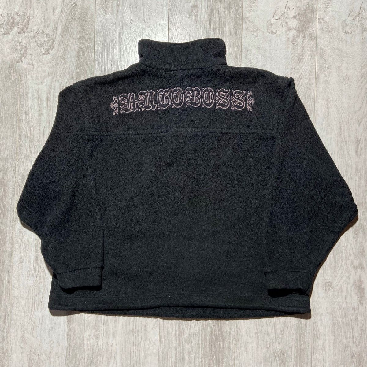 Hugo Boss × Streetwear × Vintage Vintage 90s Hugo Boss Fleece Sweater ...