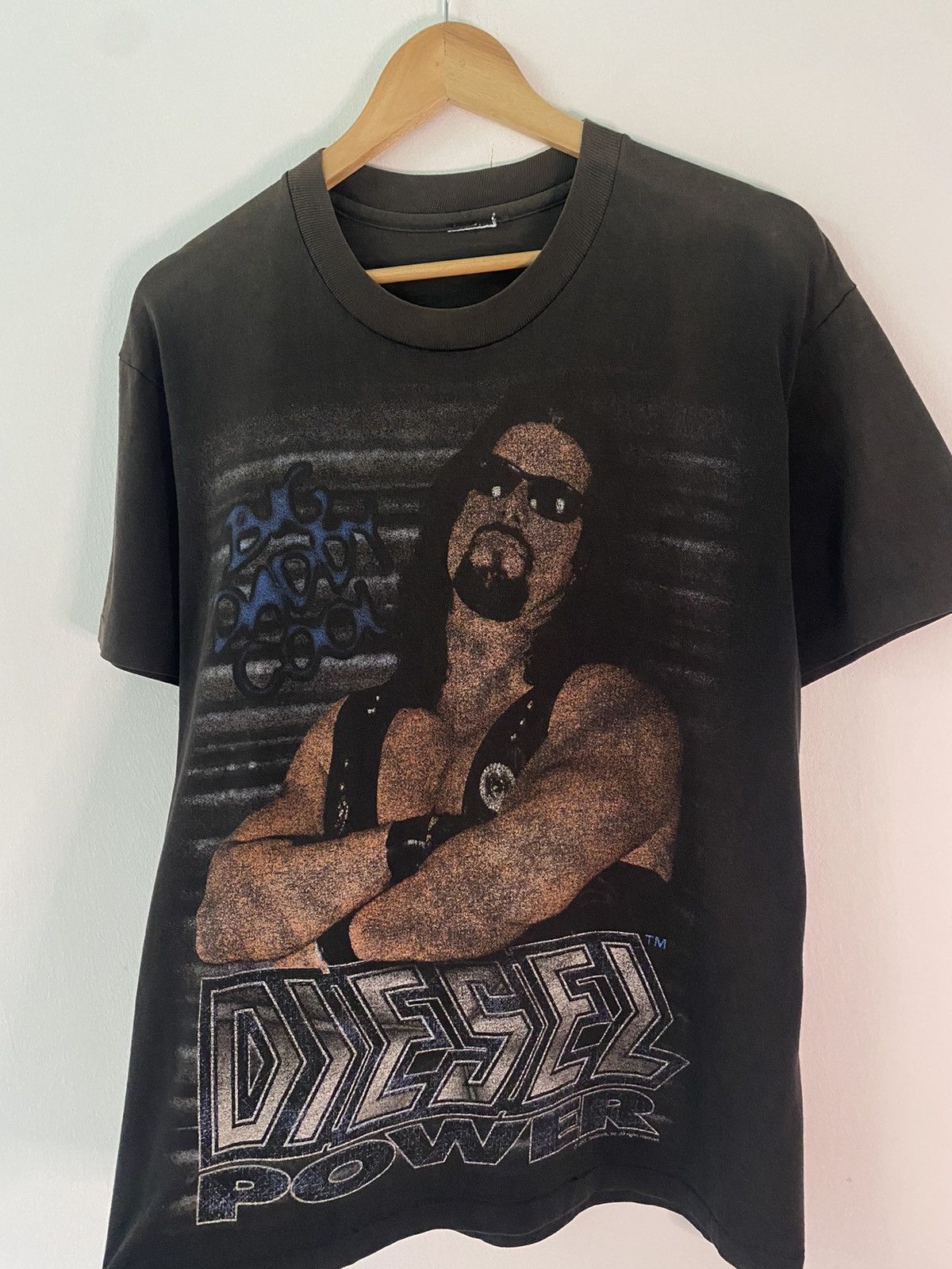 Rap Tees × Vintage × WWF 90’s Diesel Power WWF Big Daddy Cool. | Grailed