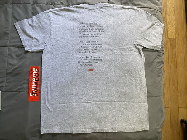 Supreme SUPREME SCARFACE FRIEND TEE | Grailed