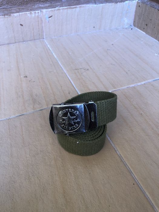Converse Vintage Converse Big Logo Canvas Buckle Belts | Grailed