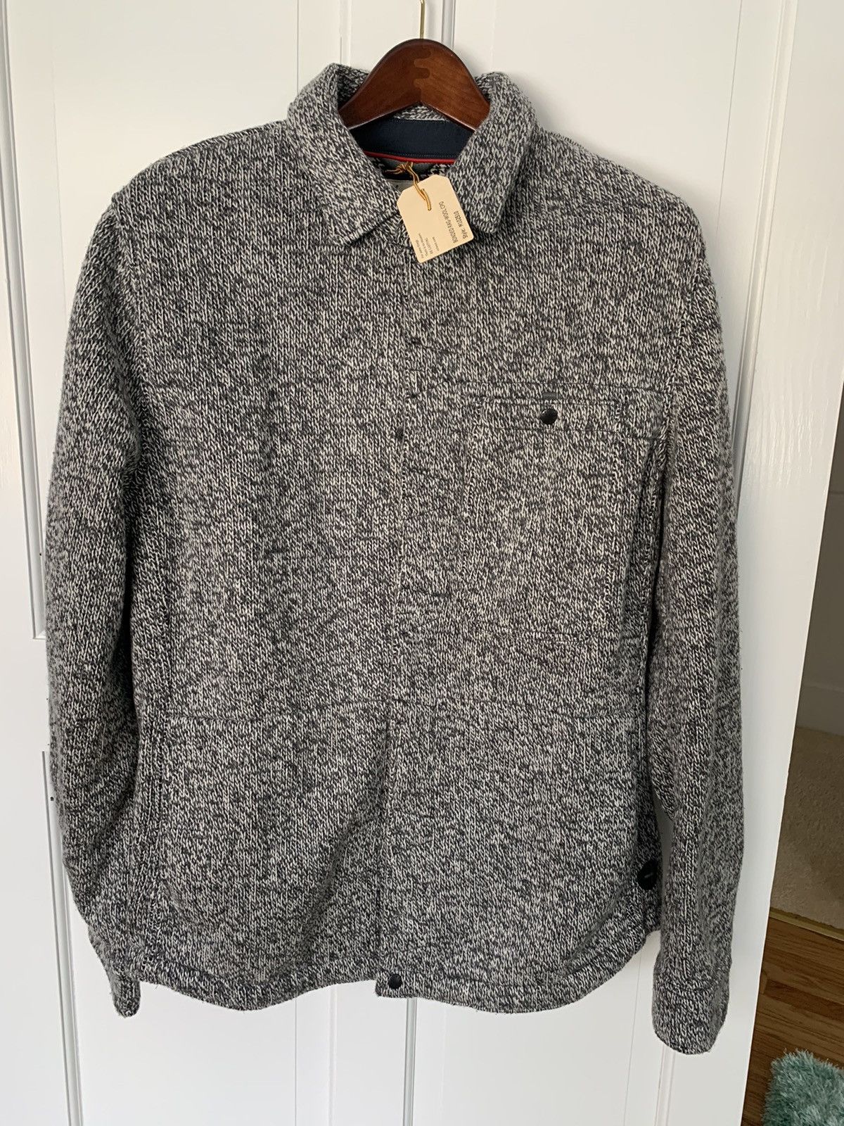 Relwen Bonded Rag Wool CPO | Grailed