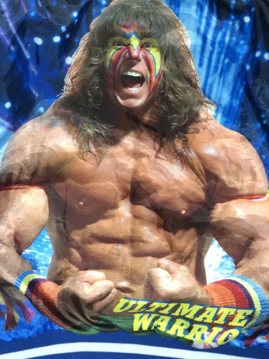 Vintage ULTIMATE WARRIOR 1989 CHALKLINE JACKET WWF | Grailed