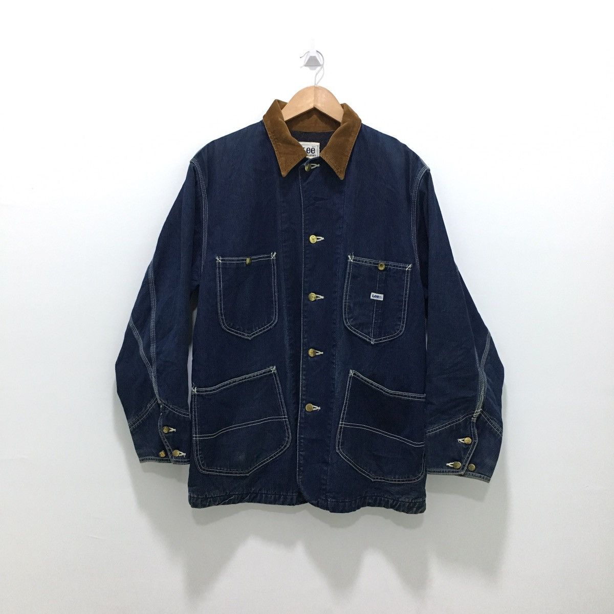 Lee Vintage Lee Japan Denim Alpaca Lined Workwear Chore Jacket | Grailed