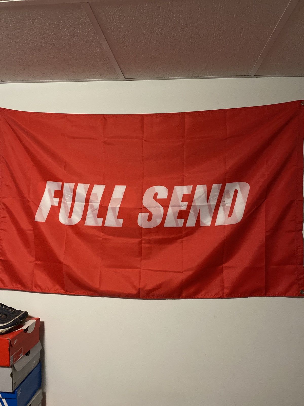 Full Send by Nelk Boys Full Send Flag | Grailed