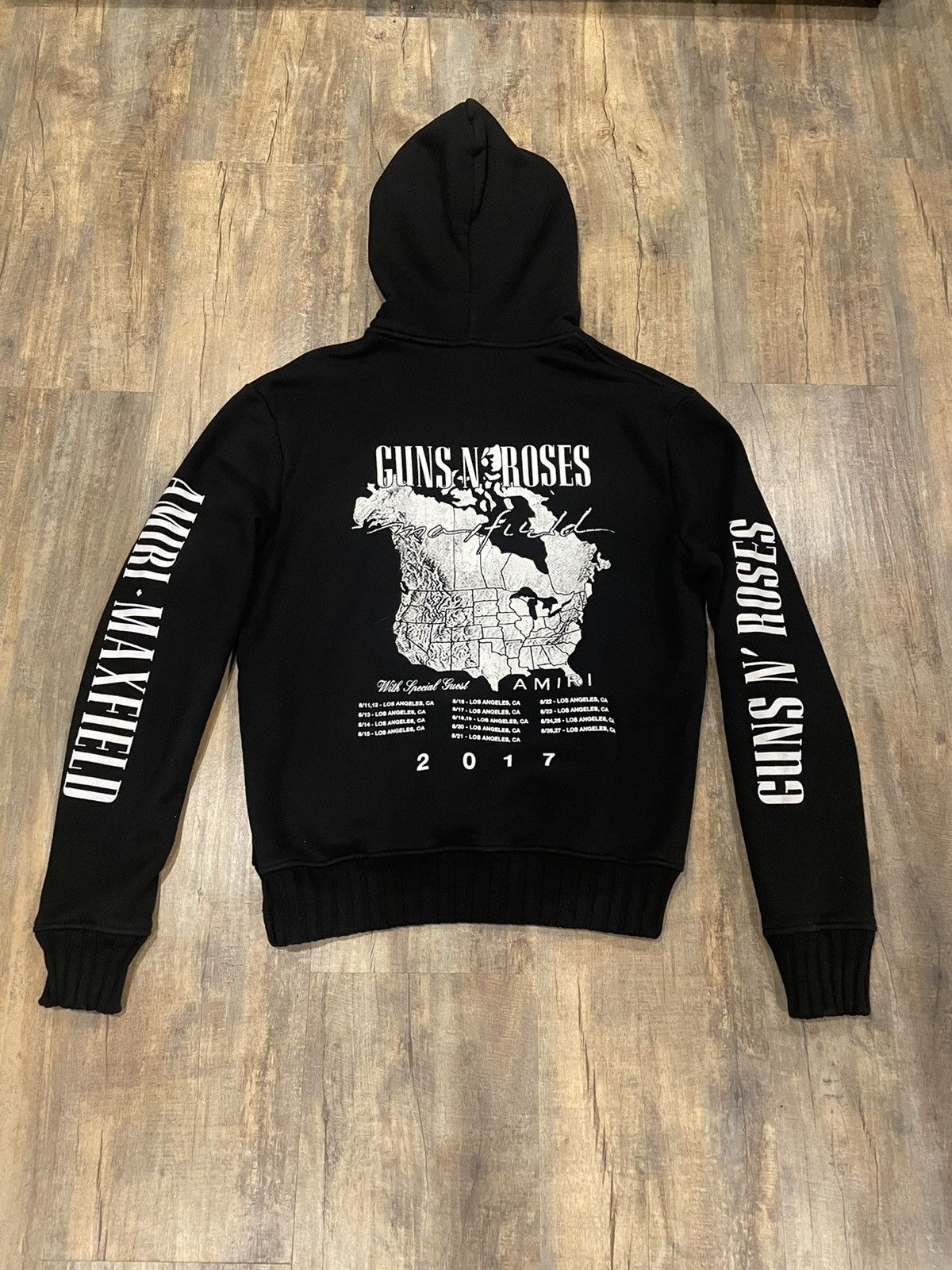 Amiri × Guns N Roses × Maxfield Los Angeles NEW Amiri x Maxfield x Guns ...