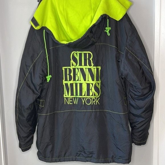 Other Vintage ‘90’s RARE Sir Benni Miles NY Black Green Street Par ...