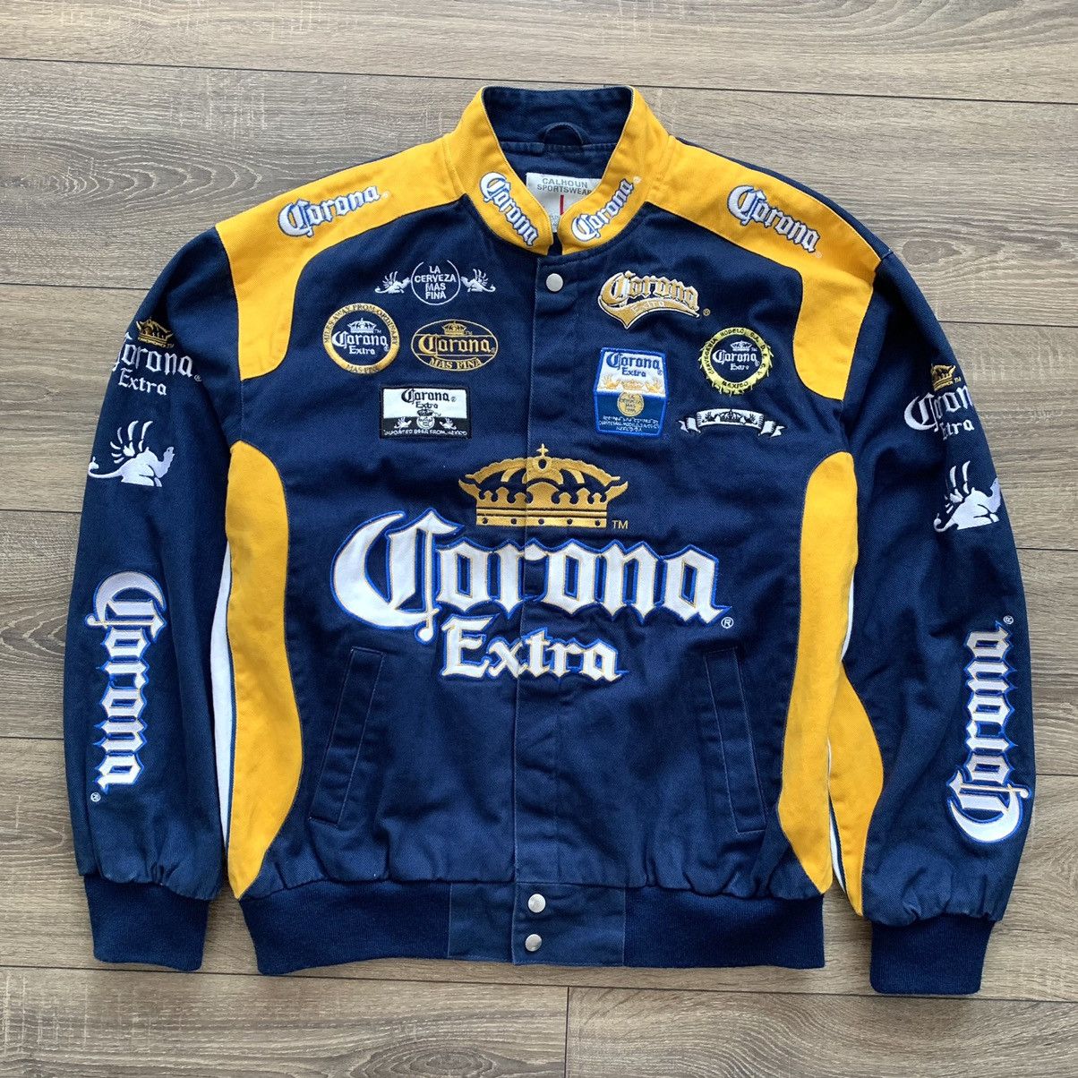 Corona × MOTO × Racing RARE Corona Extra Moto Vintage Racing Jacket ...