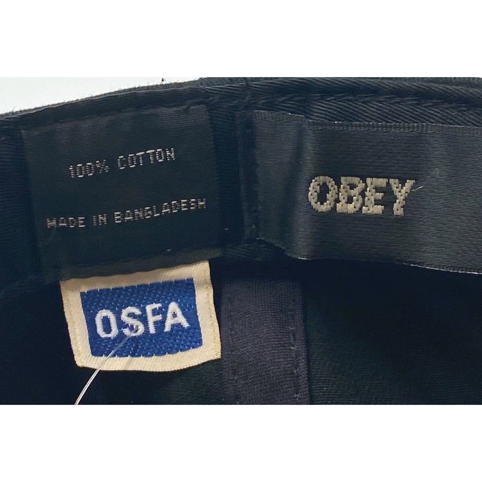 Obey Obey Hat Cap OBEY OSFA Gray White Black Green Vintage | Grailed