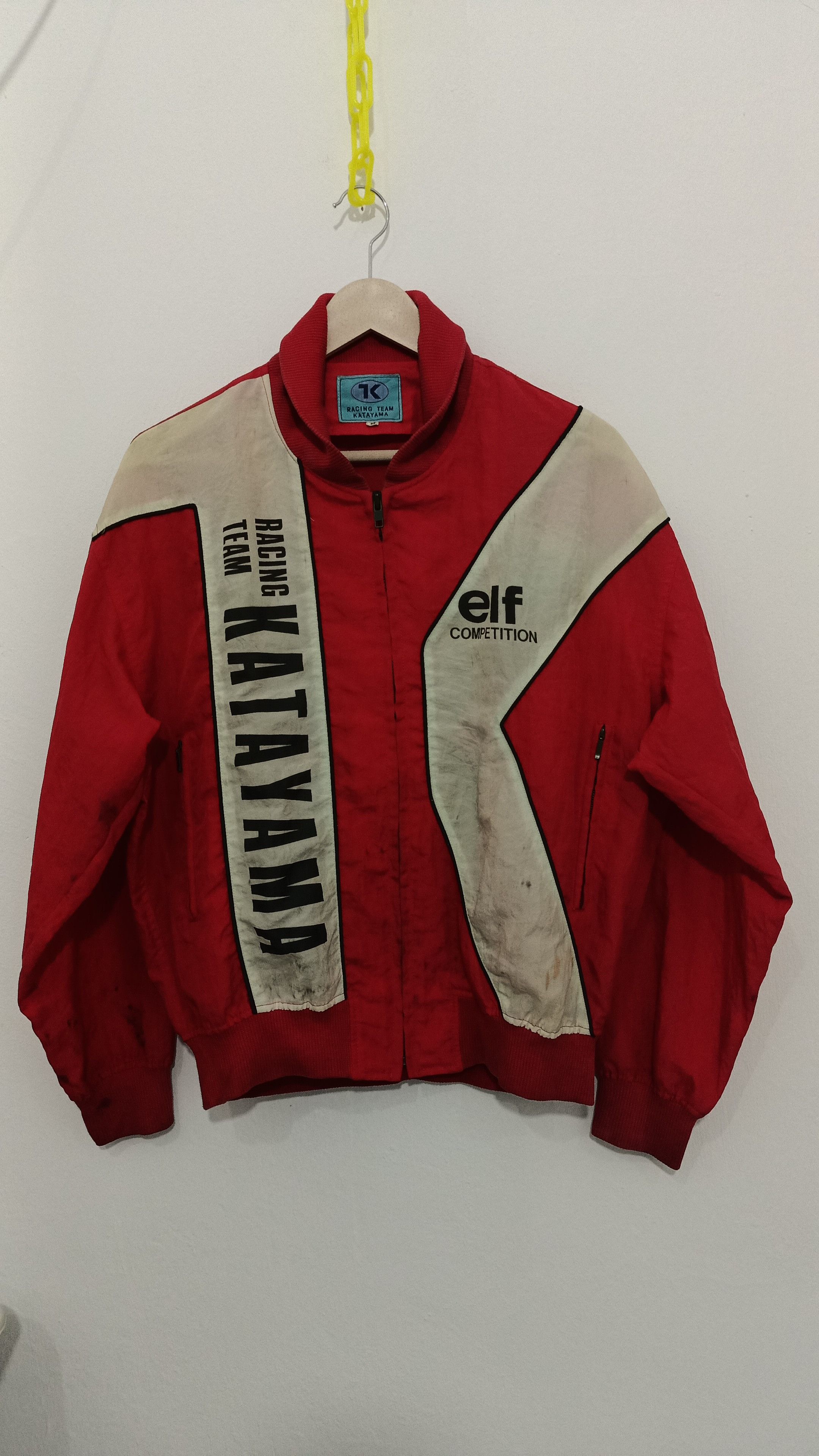 Japanese Brand × Other × Racing Vintage Japanese Brand Jacket elf ...