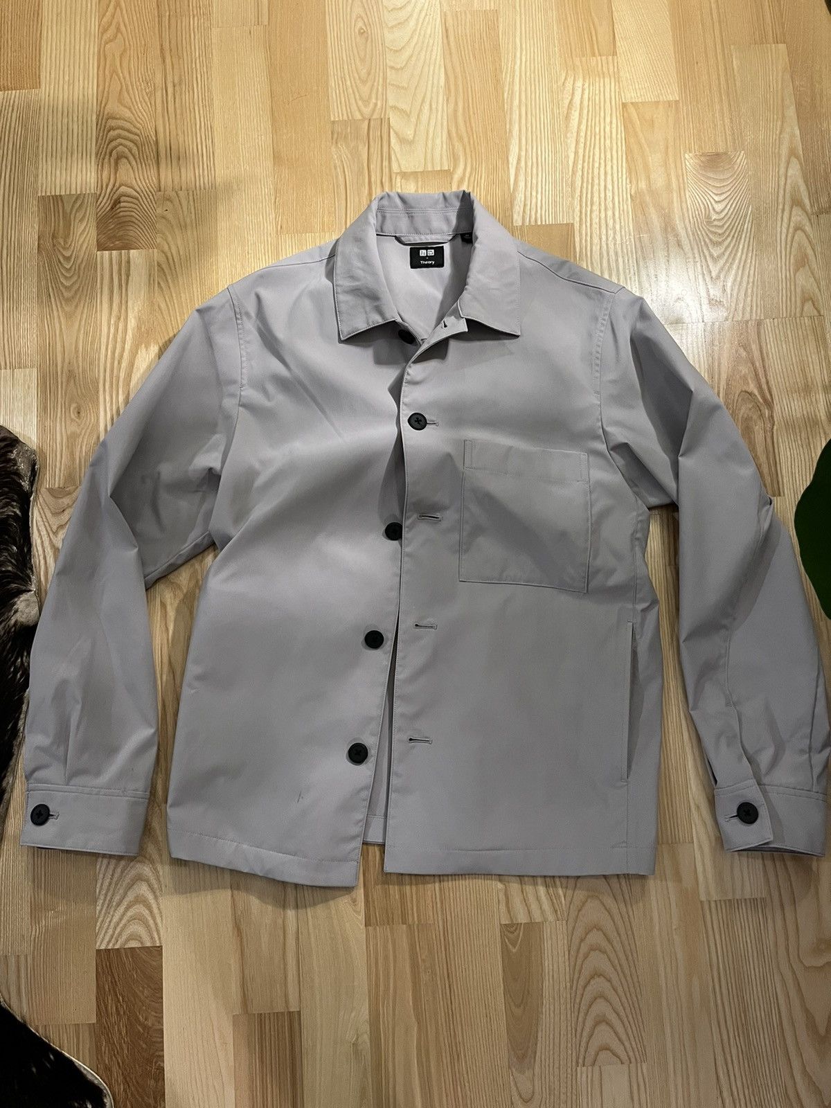 Theory × Uniqlo Lightweight shirt jacket | Grailed