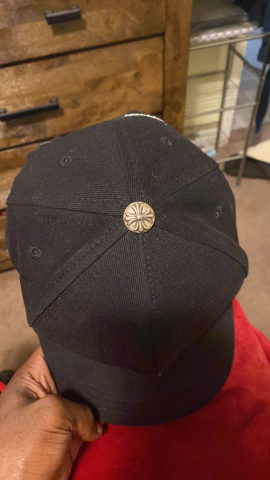 Chrome Hearts Triple cross SnapBack | Grailed