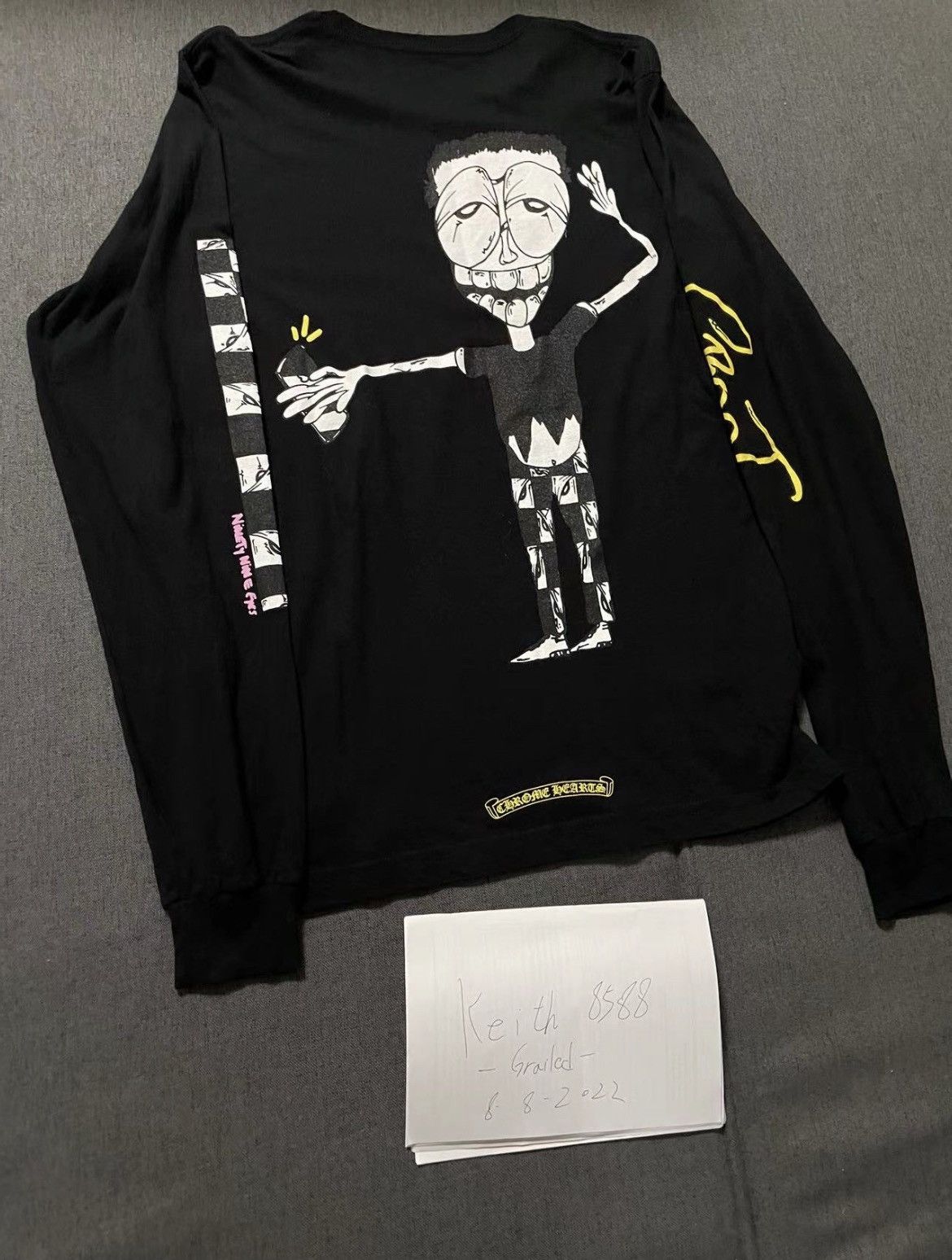 Chrome Hearts Chrome Hearts MattyBoy Groot 99eyes selfie Long sleeves ...
