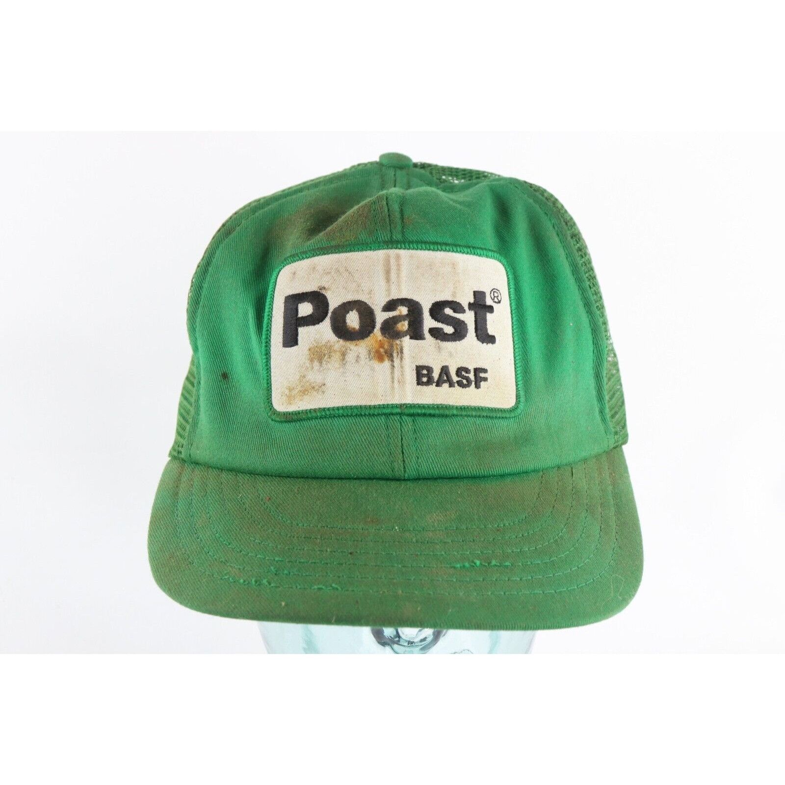 Vintage Vintage 70s Thrashed BASF Poast Herbicide Trucker Hat | Grailed