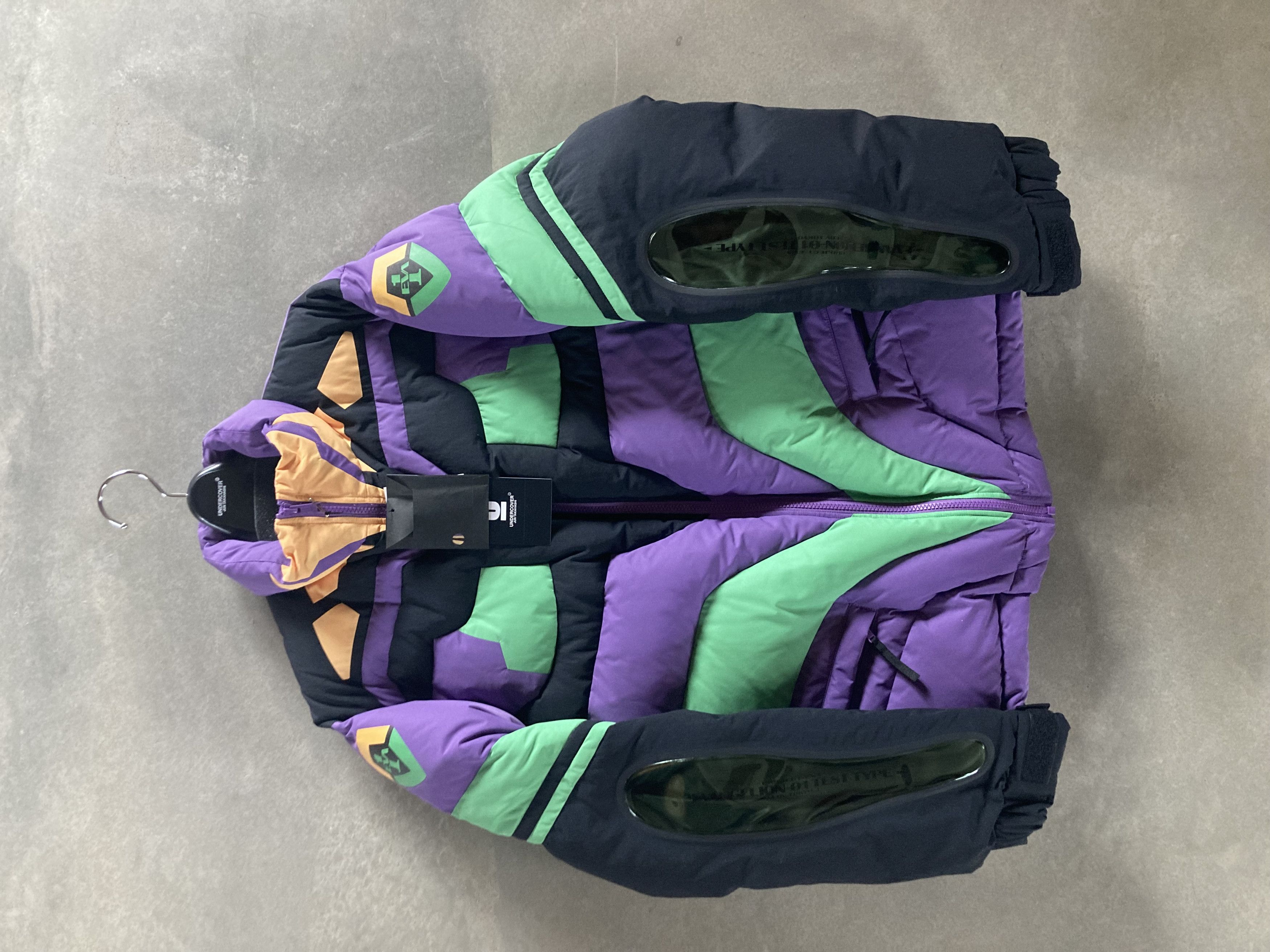 Undercover Undercover Neon Genesis Evangelion EVA-01 Puffer Jacket ...