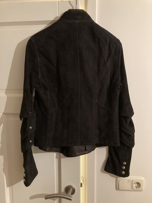 Number (N)ine SS17 Lamb Suede Fencing Jacket | Grailed