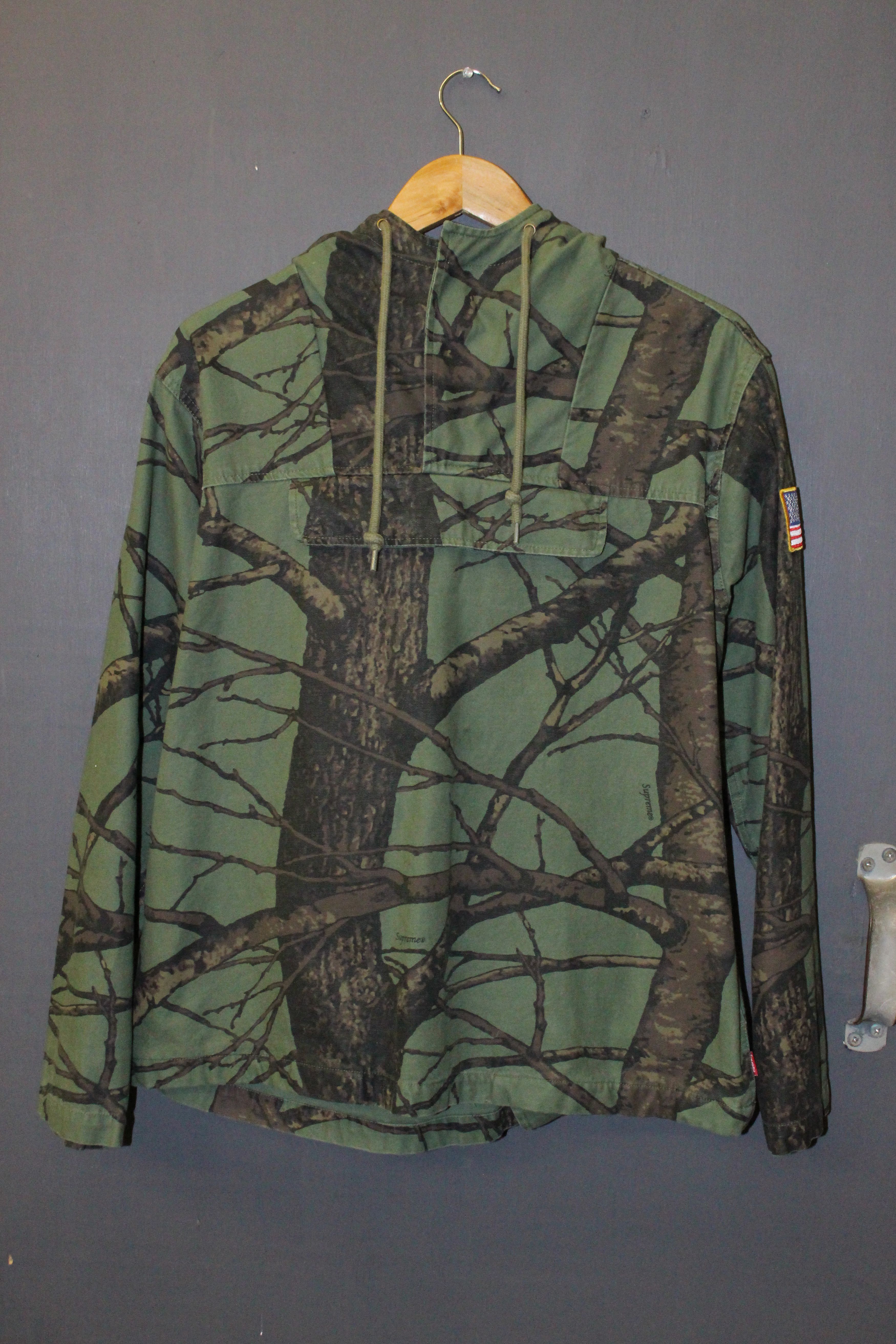 Supreme Supreme Real Tree Camo Anorak Jacket | Grailed