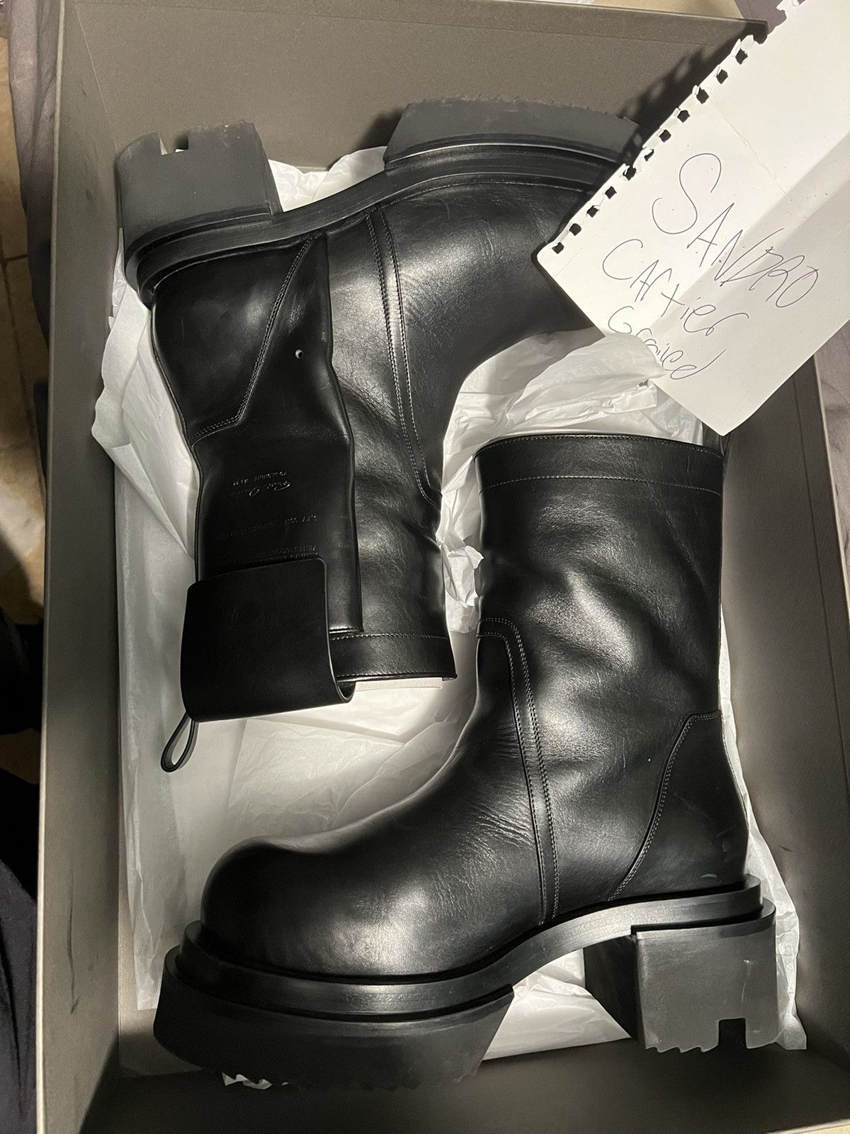 Rick Owens Rick Owens S/S 22 Fogachine Bogun Boots | Grailed