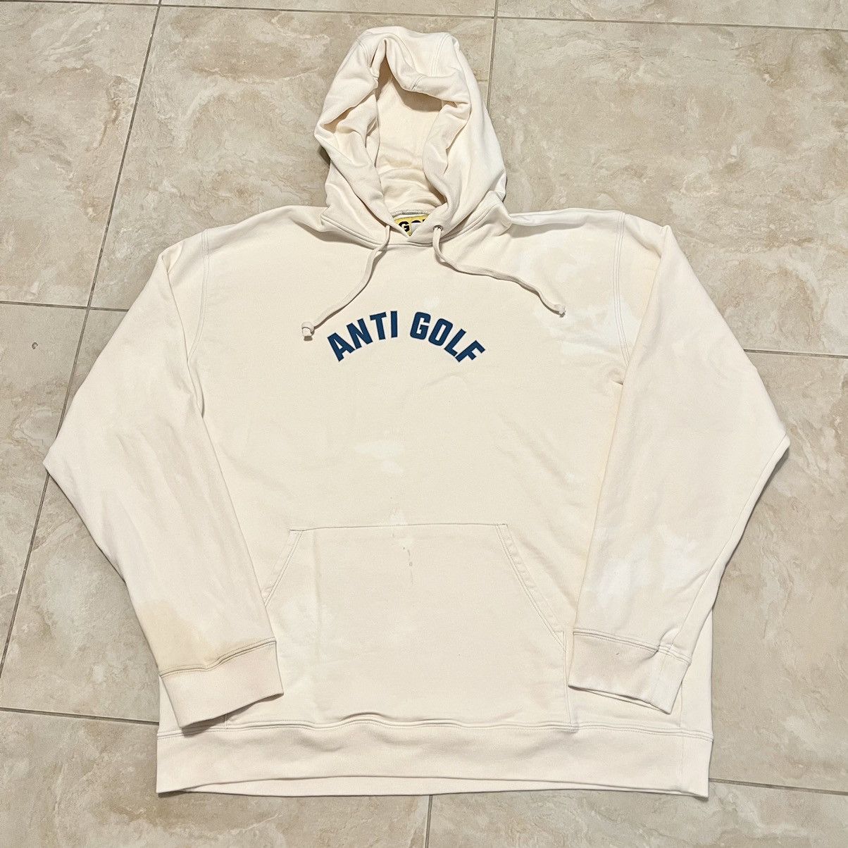 Golf Wang × Streetwear ANTI GOLF BLEACHED GOLF WANG HOODIE! | Grailed
