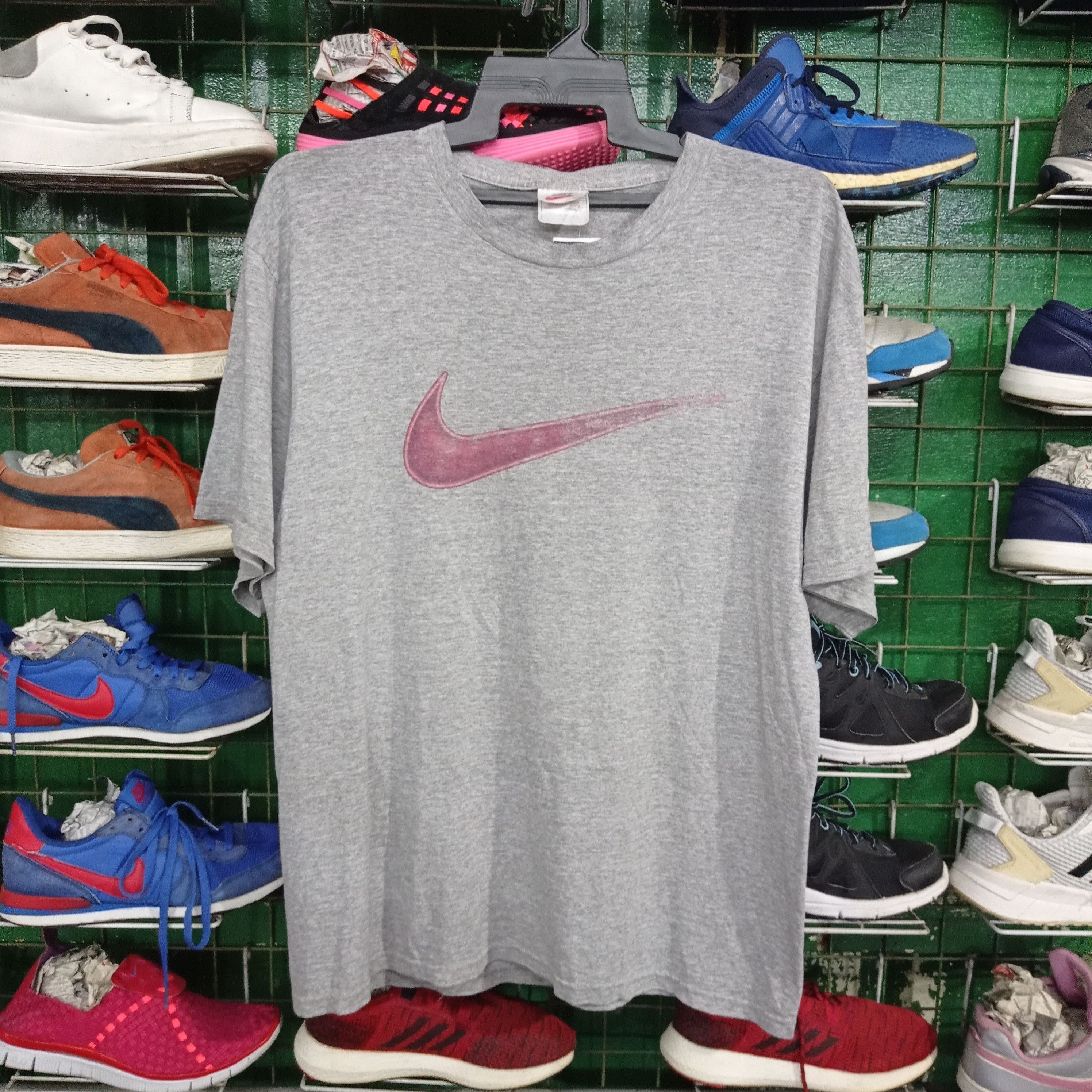 Made In Usa × Nike × Vintage Vintage Nike y2k made in USA senter logo ...