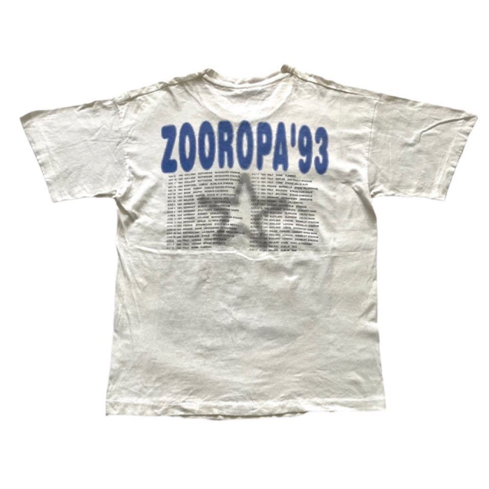 Vintage 1993 U2 “ZOOROPA Tour” T-Shirt | Grailed