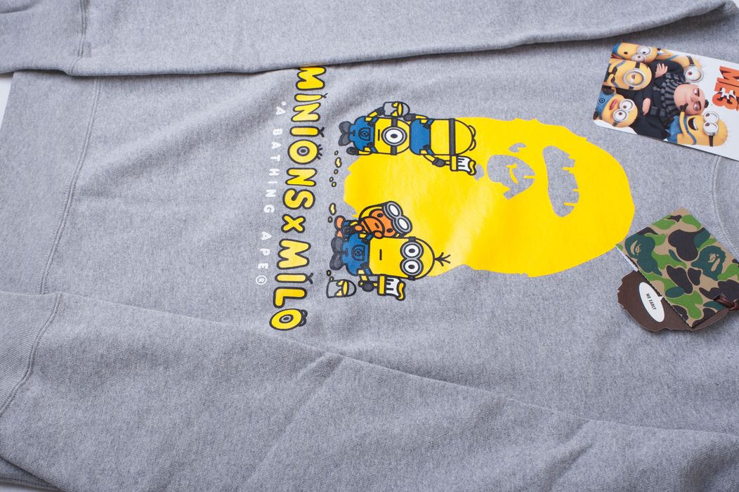 Bape Minions X Bape Collaboration Sweatshirt | Grailed