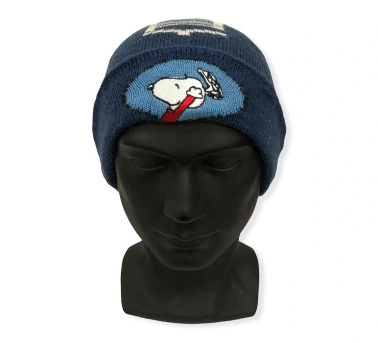 Cartoon Network × Peanuts Vintage Peanuts Snoopy Cartoon beanie Hat ...
