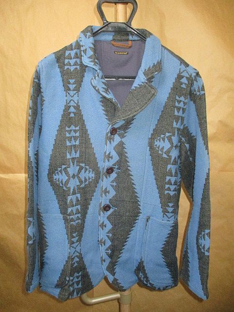 Kapital KAPITAL Native Whole Pattern Jacquard Jacket Blue / Gray 2 | Grailed
