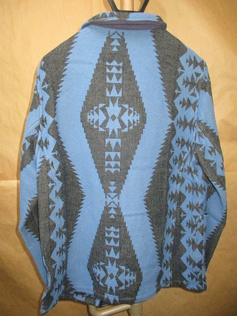 Kapital KAPITAL Native Whole Pattern Jacquard Jacket Blue / Gray 2 | Grailed