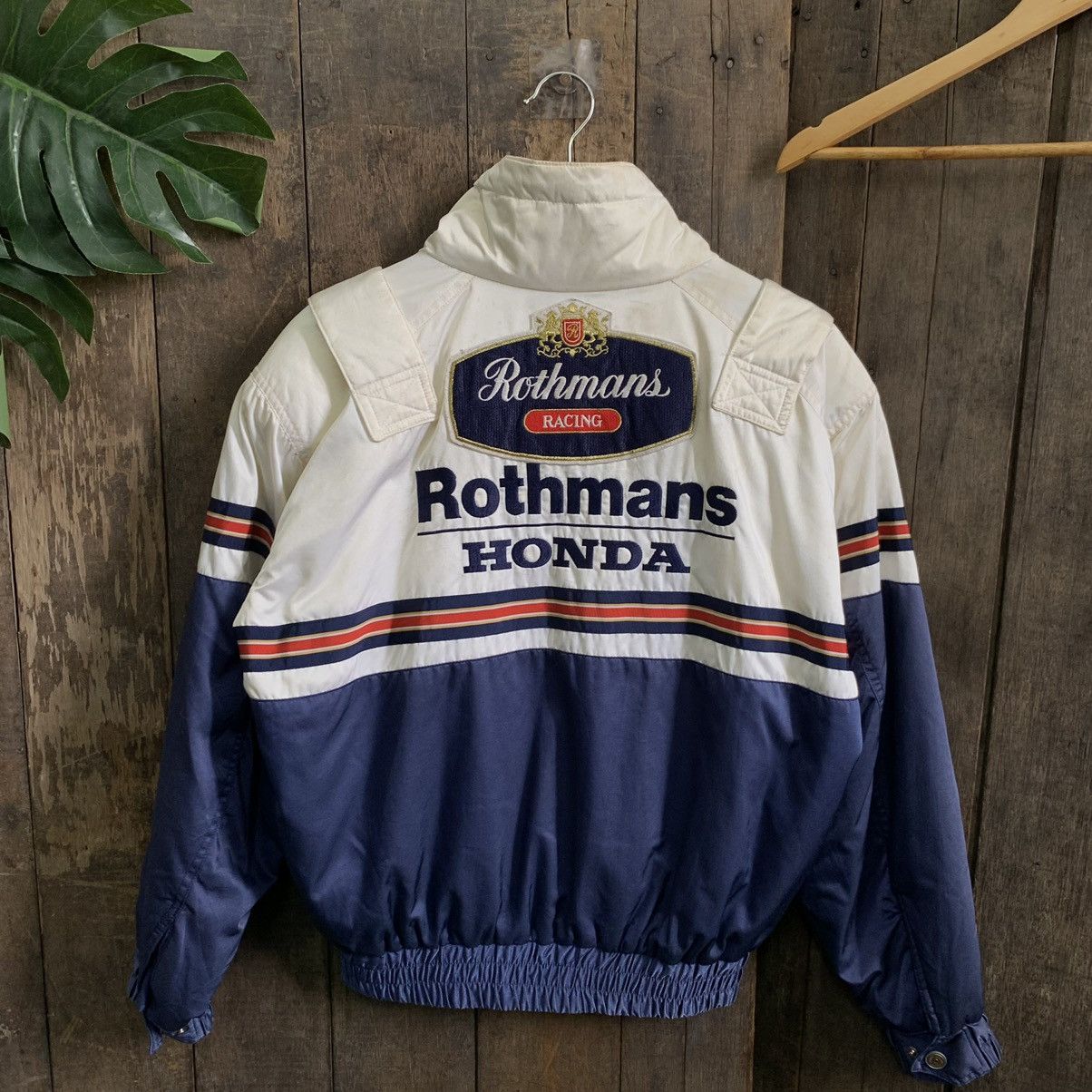 Vintage Vintage Rothmans Honda Racing Bomber Jacket | Grailed