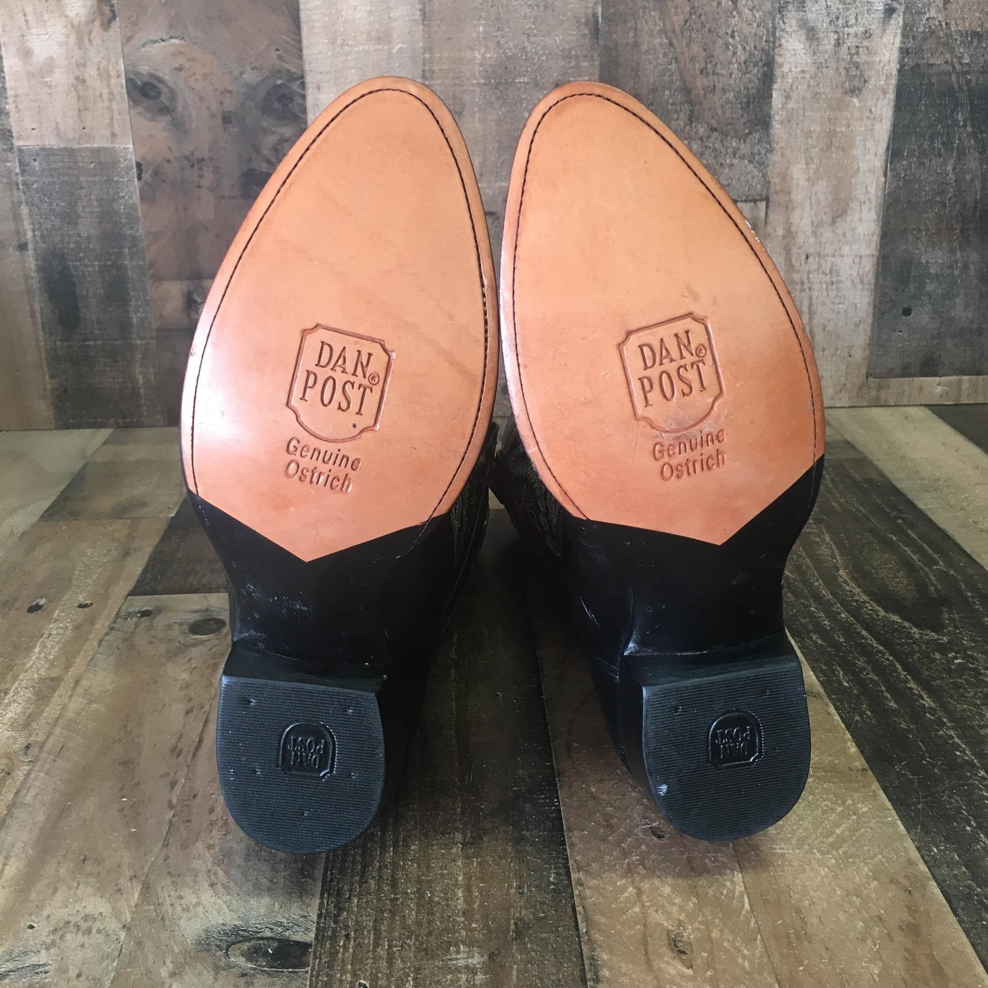 Dan Post Western Boot Dan Post Smooth Ostrich Wingtip Cowboy Boots Mens ...
