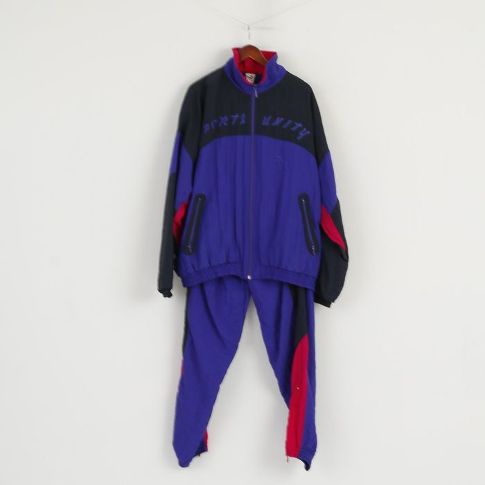 Puma Puma Men 46 XXL Tracksuit Vintage Purple Shiny 1879 | Grailed