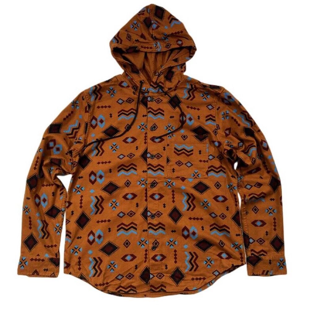 Japanese Brand × Streetwear × Vintage Boho hippie button up shirt with ...