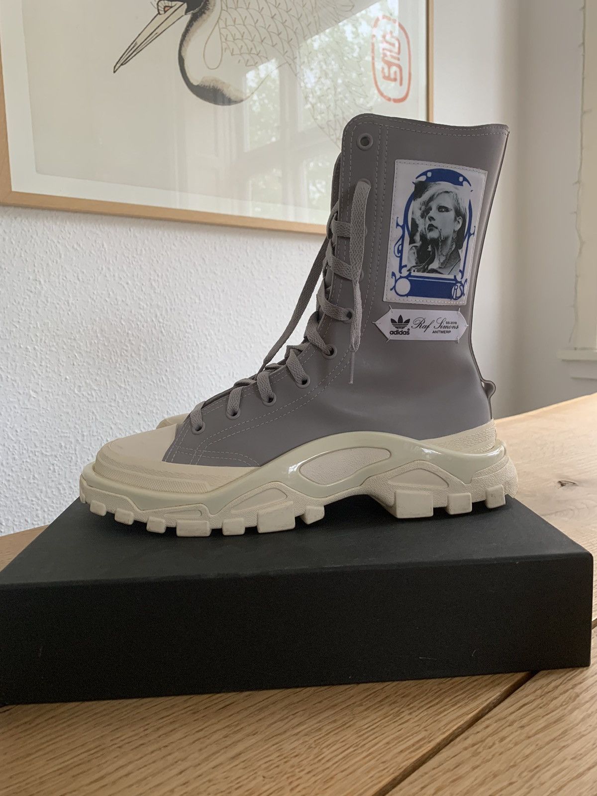 Adidas × Raf Simons Detroit Runner High | Grailed