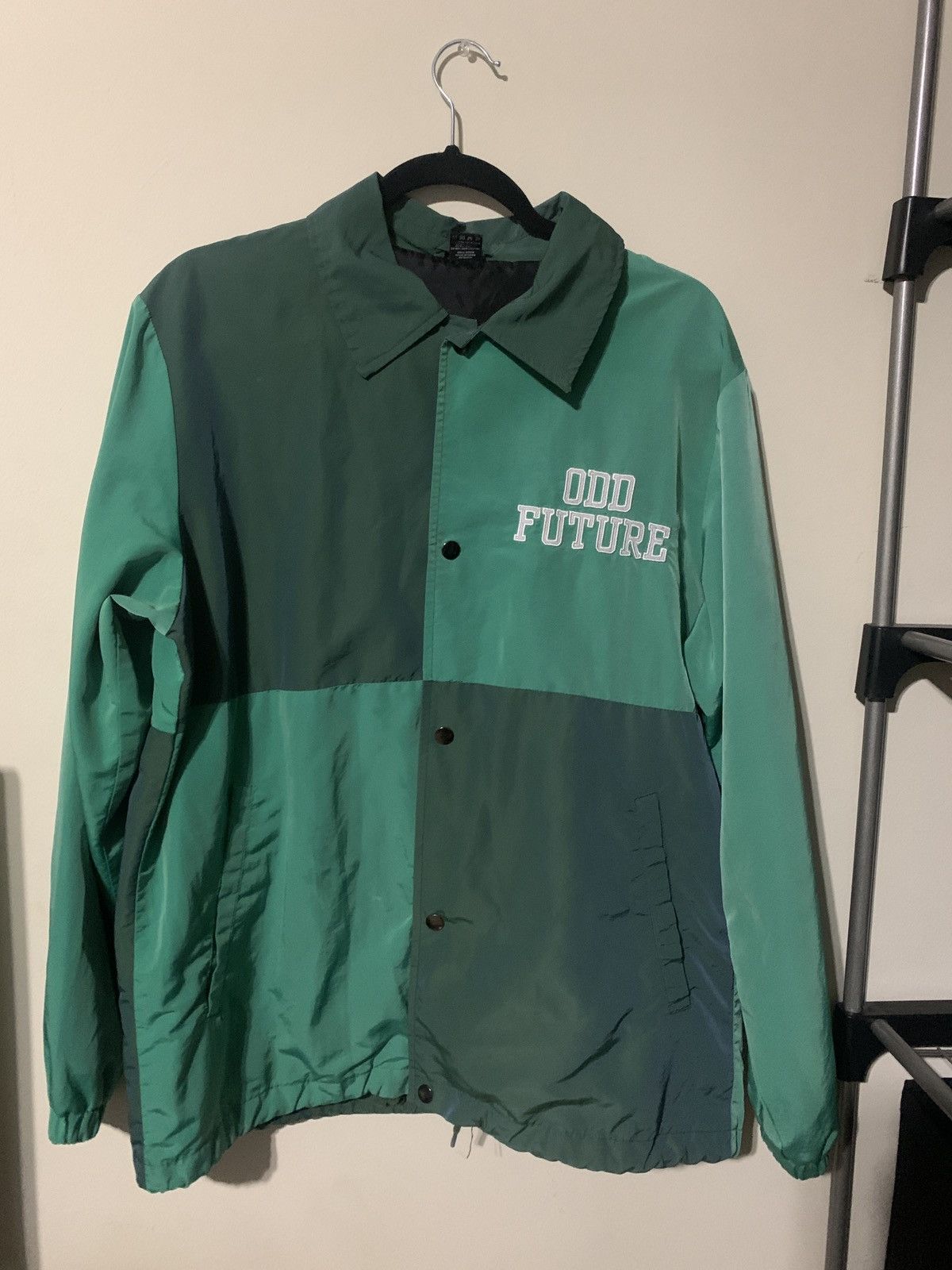 Odd Future Odd Future Button up Nylon Jacket | Grailed