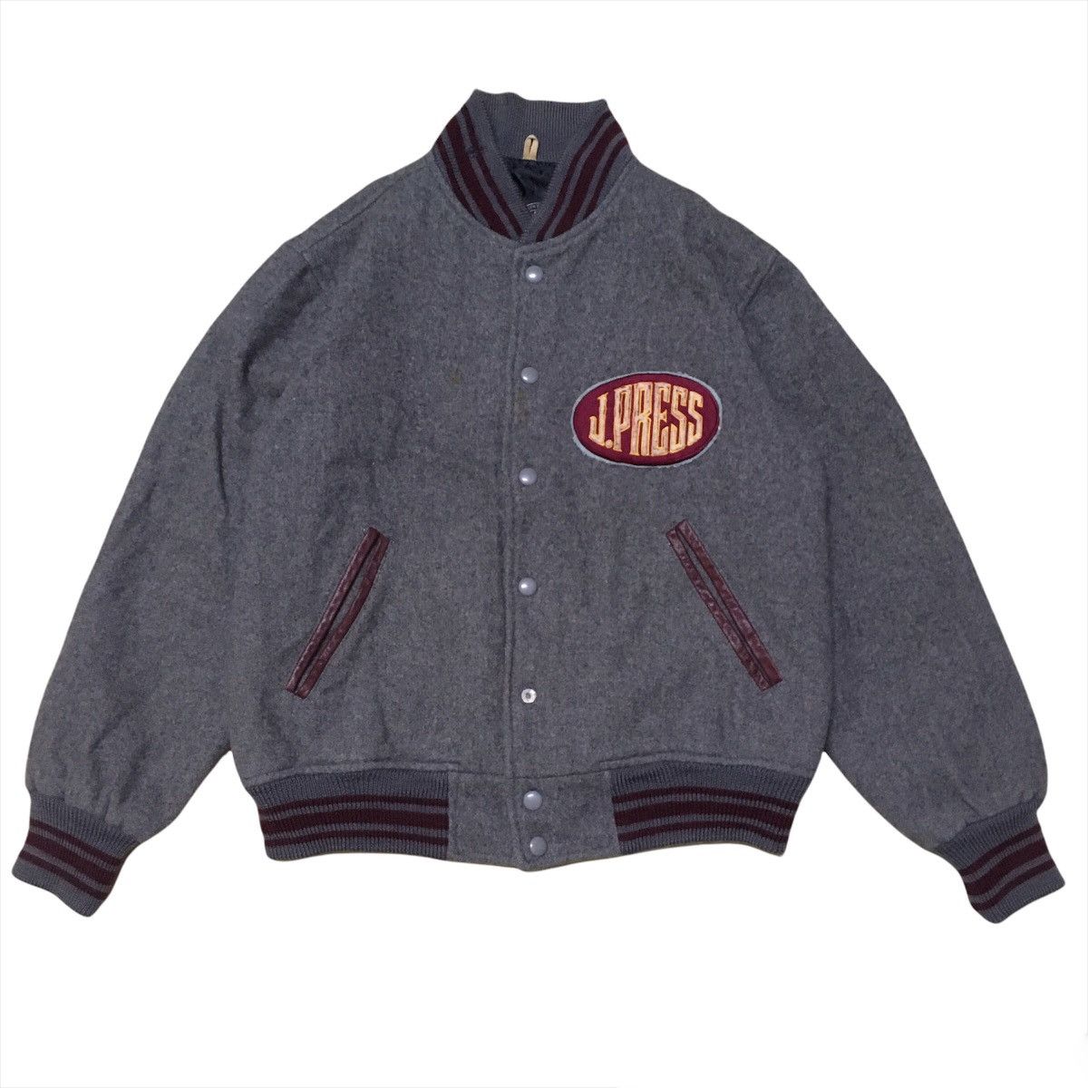 J. Press × Japanese Brand × Varsity Jacket Vintage J. Press Varsity ...