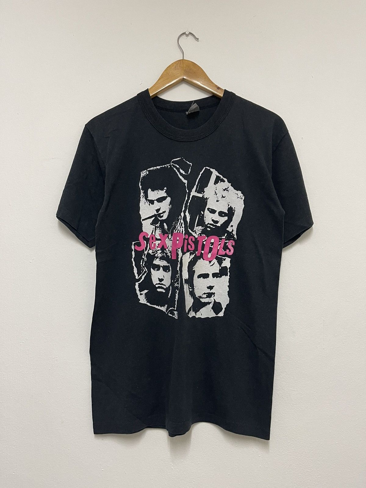 Band Tees × Vintage Vintage 80s Sex Pistols Band Punk Music T Shirt A1