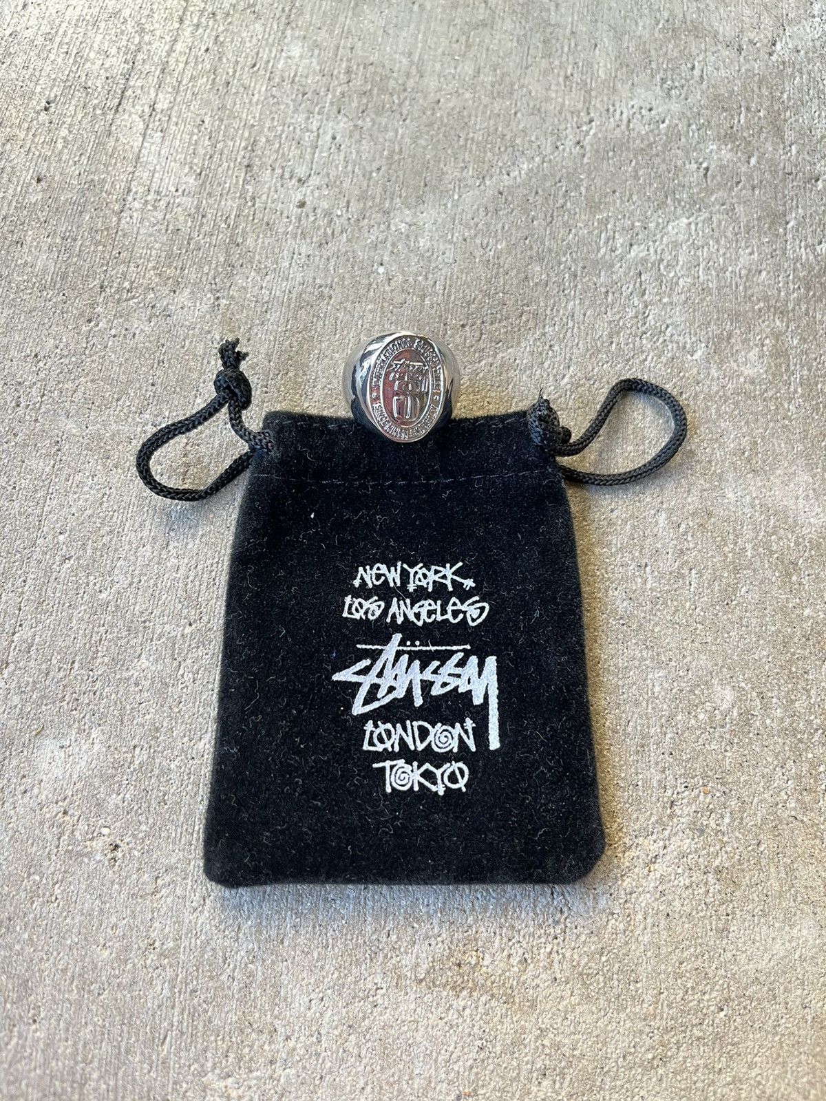 Stussy × Vintage Vintage Stussy Ring | Grailed