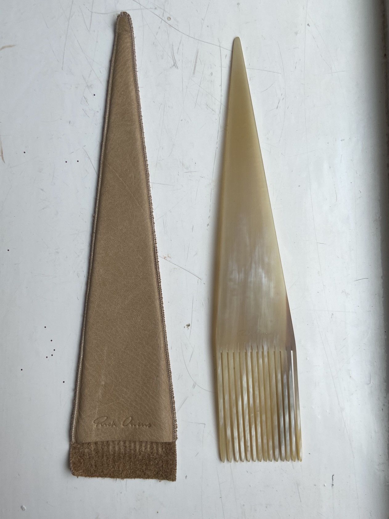 Rick Owens Rick Owens S/S11 Horn Hair Comb | Grailed