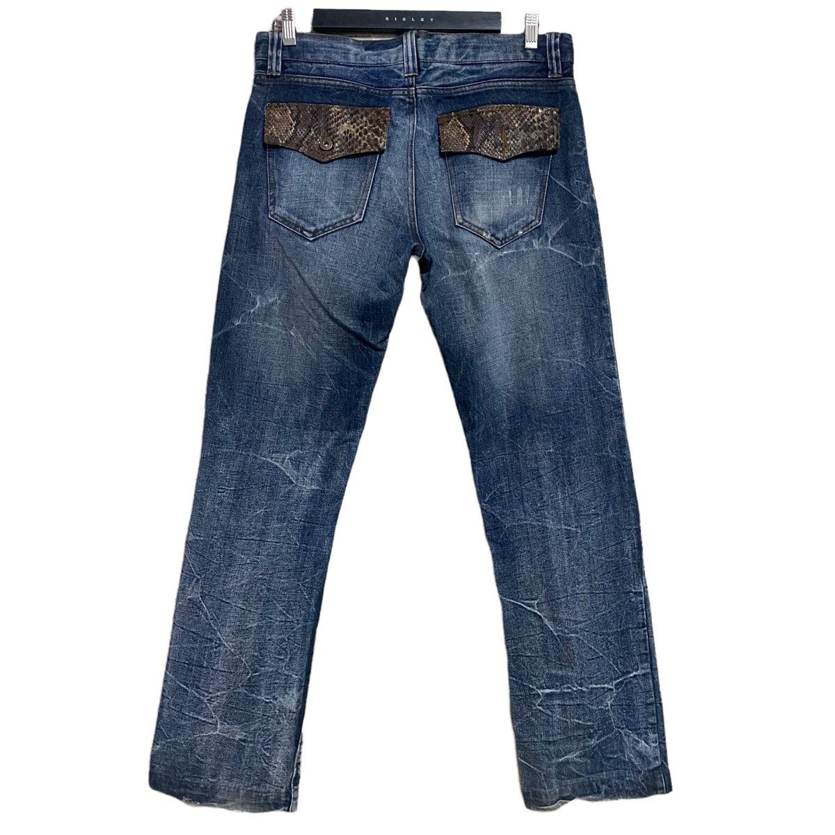 Japanese Brand × Obelisk × Takeo Kikuchi Takeo Kikuchi Denim Snake Skin ...